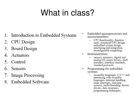 Ppt Embedded Systems Powerpoint Presentation Free Download Id1461836