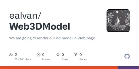 github ealvan web3dmodel we are going to render our 3d model in web page