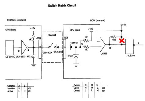 Pinball Lamp Or Switch Matrix Troubleshooting