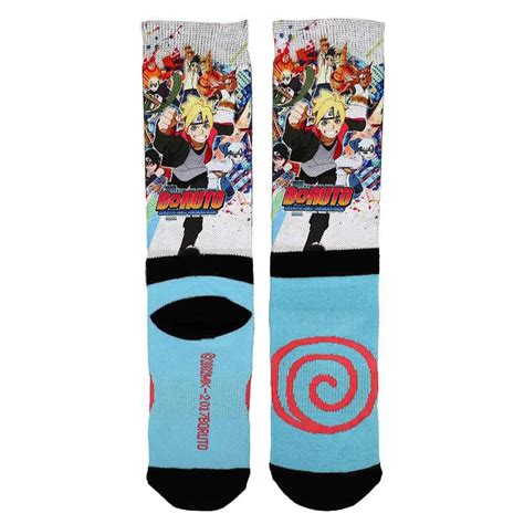 Boruto Naruto Next Generations Crew Socks Bioworld — Poggers