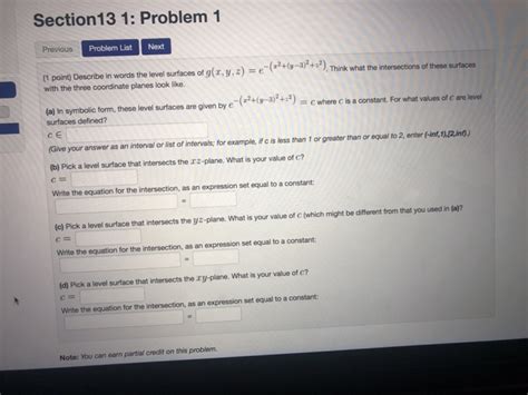 Solved Section13 1 Problem 1 Previous Problem List Next 1 Chegg Com