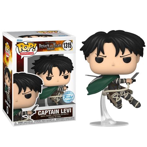 Фигурка Funko Pop! Captain Levi Ackerman (Фанко Поп Капитан Леви из ...