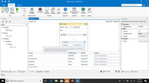 Lesson 3 Walkthrough 1 Option Strict On Disallows Late Binding