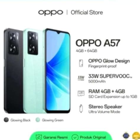 Jual Oppo A57 Resmi New Spesifikasi Original Murah Diskon Harga Juli 2024 Blibli
