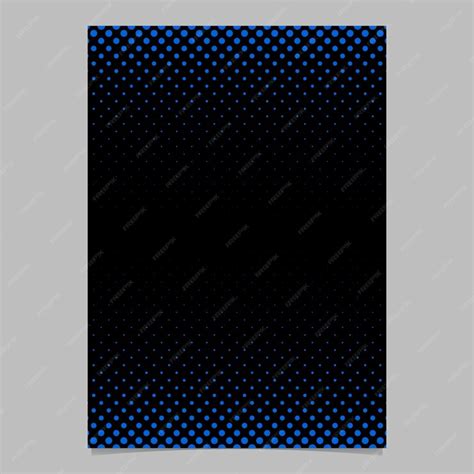 Free Vector Abstract Simple Halftone Dot Pattern Cover Template Vector Flyer Background