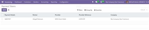 Payments In Odoo Invoicing App Odoo V Community Edition Book