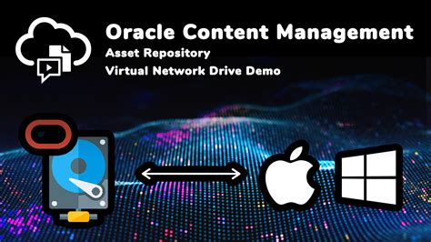ocm virtual drive for oracle content managements asset repository