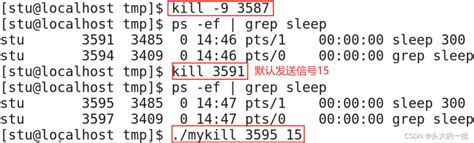linux信号的使用 linux中的信号 几号不允许呗忽略和改造 csdn博客