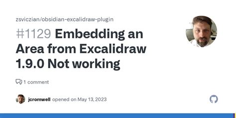 Embedding An Area From Excalidraw 190 Not Working · Issue 1129