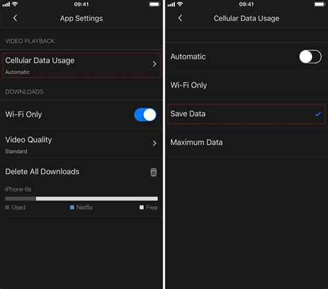 how to reduce netflix data usage