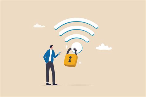 Wifi Encryption Wireless Security Or Safety For Internet Connection