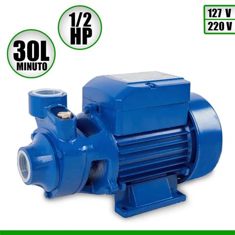 Bomba D água Periférica Cp60h 110v 220v Com Vazão 30 Litros Por