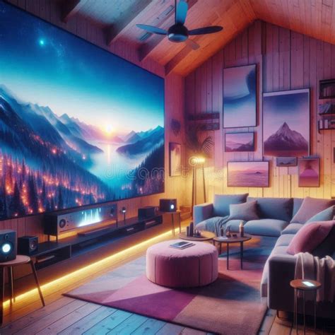 Cozy Lofi Living Room Ambiance With Virtual Backgrounds For A Chill