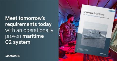 Systematic Defence On Linkedin Get Sitaware Maritime Ebook