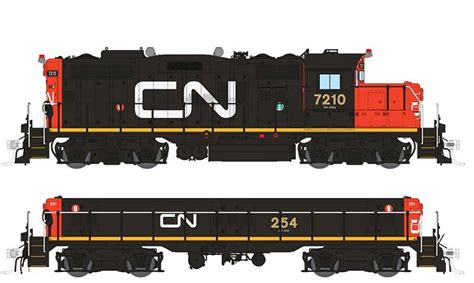 Rapido Ho Gp9rm And Slug Wdcc And Sound Cn Late