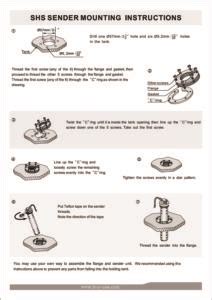 Installation Instructions Shs Adapter Kus Americas Inc