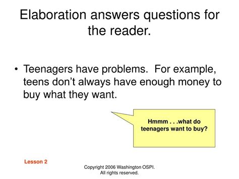 Ppt Elaboration Strategic Teaching To Improve Student Writing