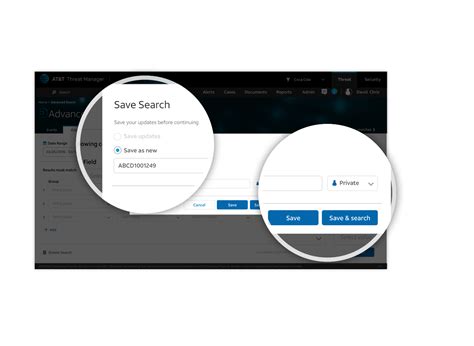 advanced search ui