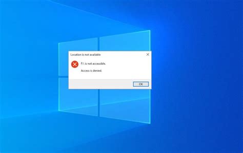 Fix USB Drive Not Accessible Access Is Denied Error