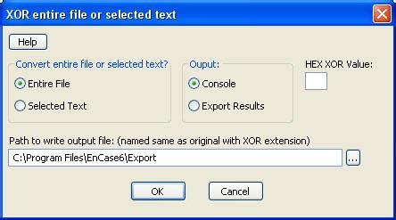 Computer Forensics Malware Analysis Digital Investigations XOR Entire File Or Selected Text