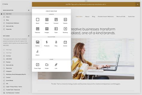 Creating A Responsive Filterable Gallery In Squarespace Ponder Trail