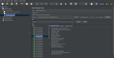 Apache Jmeter Counting Number Of User Response 200 And 404 Stack