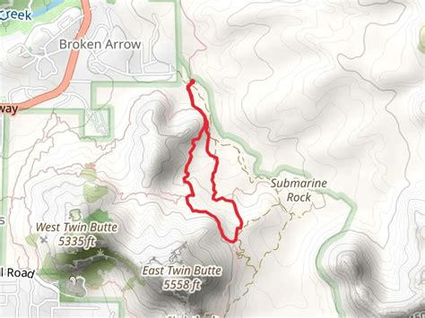 High On The Hog Twin Buttes Broken Arrow Loop Trail Sedona Ari