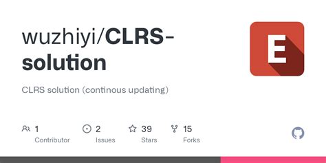 Github Wuzhiyi Clrs Solution Clrs Solution Continous Updating