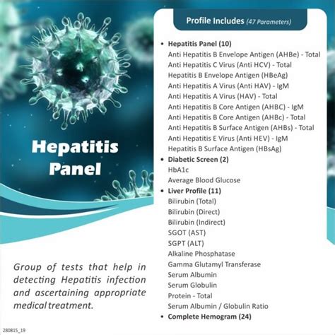 Hepatitis Panel Thyrocare Aarogyam Centrediagnostic Centre And Blood Test