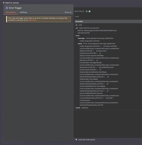 Why Does The Think Node Not Work Here Questions N8n Community