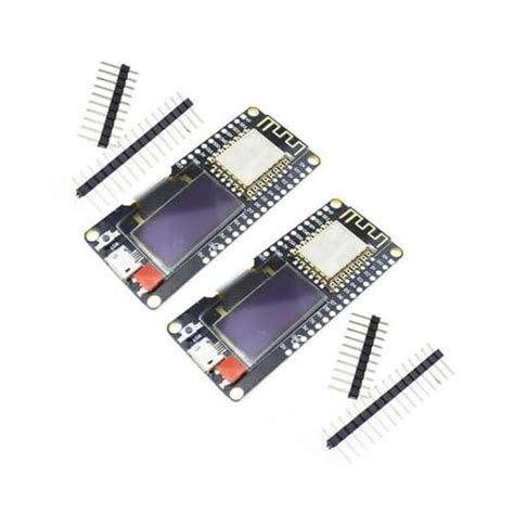 2pcs nodemcu esp 12f esp8266 0 96 inch oled board spiyura 通販