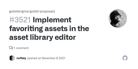 Implement Favoriting Assets In The Asset Library Editor Issue Godotengine Godot