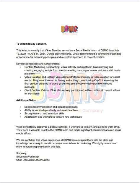 Vikas Sisodiya On Linkedin Internship Dbmarketing Digitalmarketing