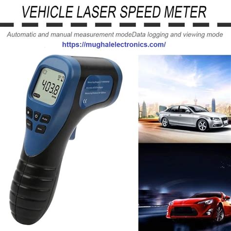 Professional Digital LCD Laser Non Contact Tachometer Speedometer Tach