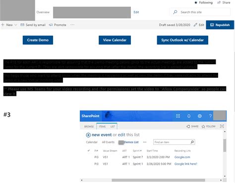 Sharepoint Online Cant Show All Items View In Spo Page For A Calendar Events List