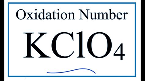 Kclo4 Lewis Structure