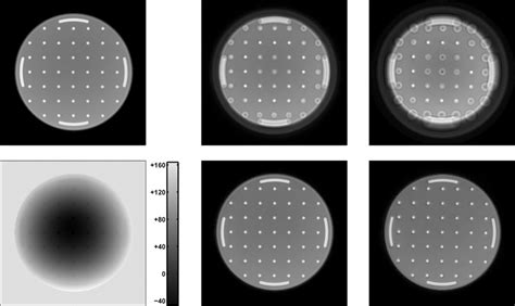 Results Of Phantom Experiments With The 2 D 1 D Nfft T Approach Shown Download Scientific