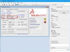 How To Setup The SOLIDWORKS PDM Weldment Cut List