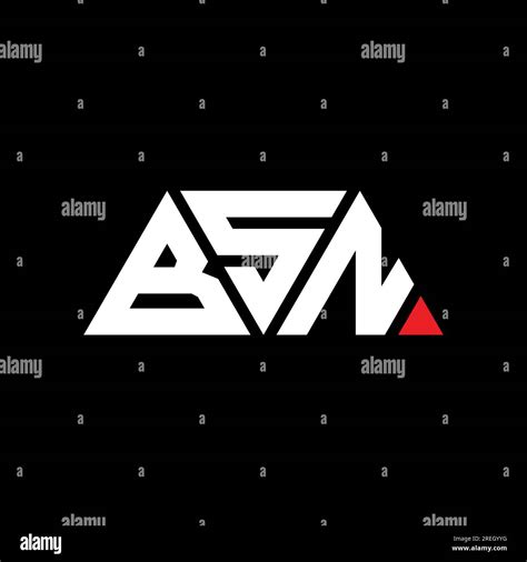 Bsn Font Stock Vector Images Alamy