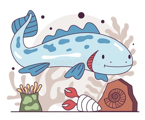 Evolución De Las Formas De Vida En La Tierra Vida Submarina De La Era