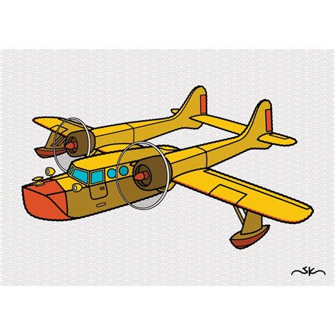 Sea Duck Talespin Digital Illustration Etsy