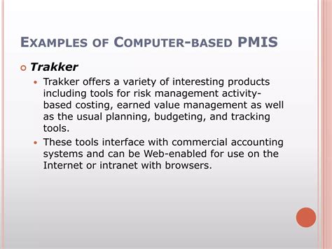 Project Management Information System Pptx