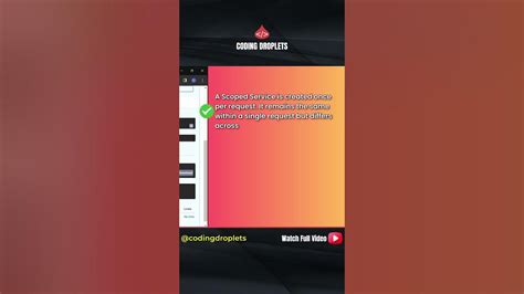 scoped service in asp aspnetcore aspnetcorewebapi youtube