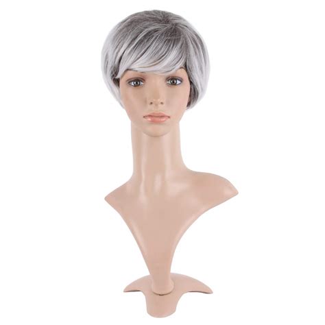 Perruque 25cm Grisblanc Sex Dolls France