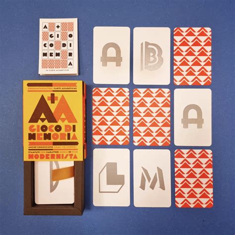 modernist memory game the printing office