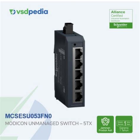 Promo SCHNEIDER CONNEXIUM MODICON SWITCH TX MCSESU FN Cicil X Jakarta Timur