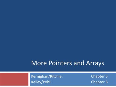 Ppt C Programming Strings And Pointers Overview Powerpoint