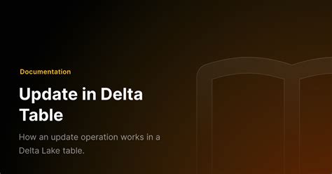 Update In Delta Table Rajanand