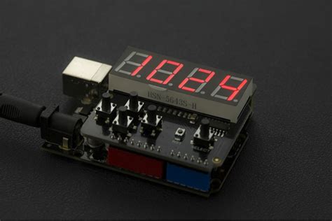 Led Keypad Shield For Arduino Display Arduino Ptr004376