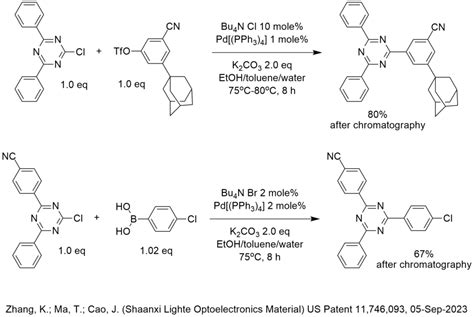 Ptc Coupling Reactions With Palladium Catalysts Ptc Organics Inc
